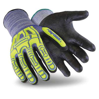 934452-1 Hexarmor Coated Gloves: M ( 8 ), ANSI Cut Level A6, Full, ANSI ...