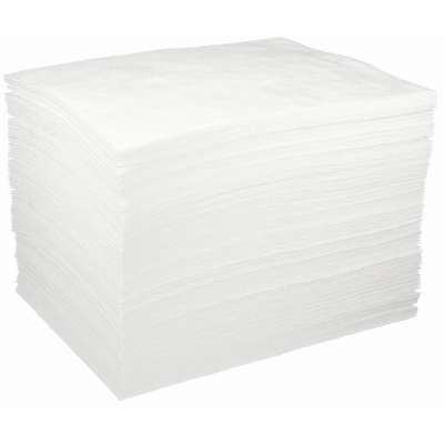 926821-5 Spilltech 19" Absorbent Pad, Fluids Absorbed: Oil-Based ...
