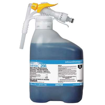 932404-1 Diversey Cleaner and Disinfectant Concentrate: Virex, 5, Fits ...