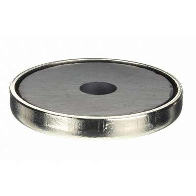 929445-2 Round Base Magnet, 4 lb. Max. Pull, 1.21" Width, 0.171 ...