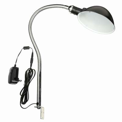 937559-1 Lumapro Gooseneck Task Light, LED, 23" Arm Length, 800 lm ...