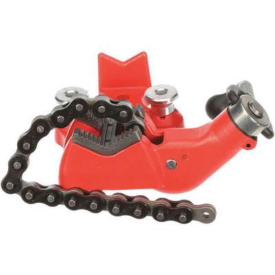 913448-9 Ridgid Bench Chain Vise, 1/8 to 2-1/2" Pipe Capacity, 3-1/2 ...