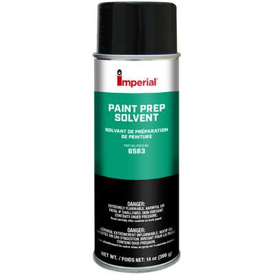 Imperial Paint Prep Solvent, 14 oz., Aerosol Can | Imperial Supplies