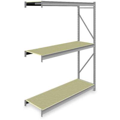 922449 Tennsco 3 Shelf, Add-On Bulk Storage Rack; 2750 lb. Shelf Weight ...