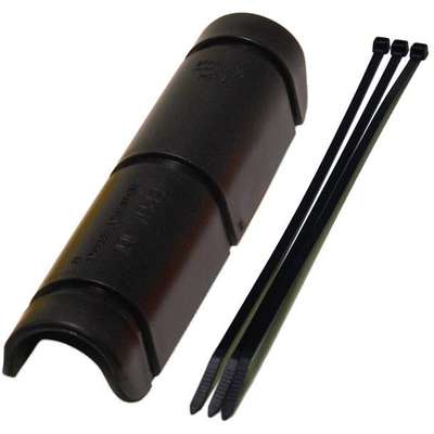 75580 Hose Protectors, 4-1/2" dia. x 10" L, Black | Imperial Supplies