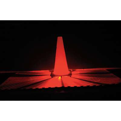 935709-2 Powerflare Rechargeable LED Safety Flare Kit, Red, Operating ...