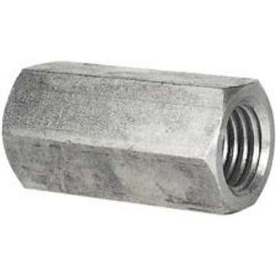 71334 Coupling Nut, 5/8"-11, Zinc Plated Finish, Steel, Right Hand, 2-1 ...