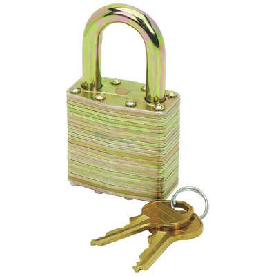 931687-4 Ability One Alike-Keyed Padlock, Open Shackle Type, 1-3/4 ...