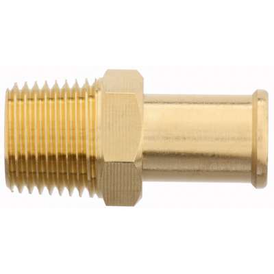 914198-6 Beaded Hose Fitting: For 5/8 in Hose I.D., 5/8 in x 1/2 in ...