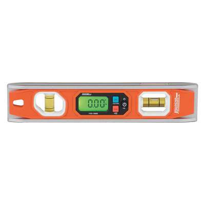 932439-8 Johnson Level & Tool Digital Level: Digital, 0 to 90, 10 in Lg ...