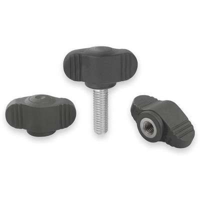 925953-4 Mini Wing Knob, Thermoplastic And Steel, Matte, 1/4-20 Thread ...