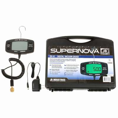 937027-3 Jb Industries Micron Gauge, LCD Display, Measuring Range 10 to ...