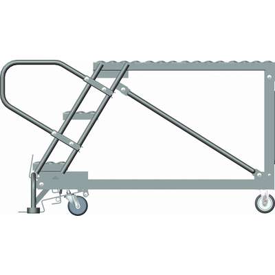 920675-1 Ballymore Rolling Work Platform, Steel, Single Access Platform ...