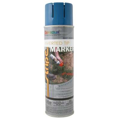 85085 Seymour Inverted Tip Marking Paint, 17 oz., Precaution Blue ...