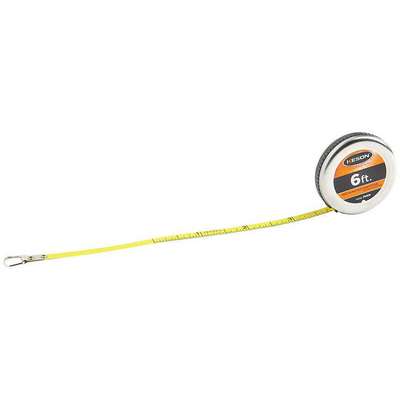 915554-7 Keson Diameter Tape Measure: 6 ft Blade Lg, 1/4 in Blade Wd ...