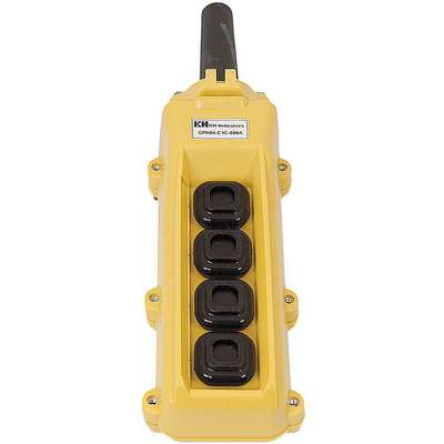 918009-3 KH Industries 4-Button User Configurable Pendant Push Button ...