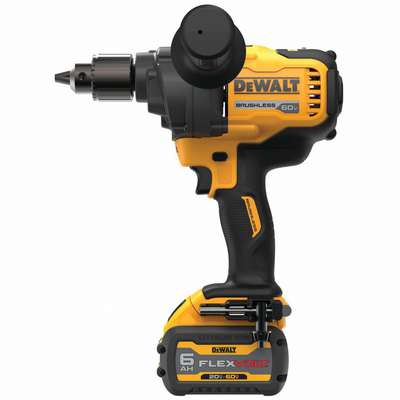 936291-6 Dewalt Drill: 60 VDC, Premium, 1/2 in Chuck, 600 RPM Max ...