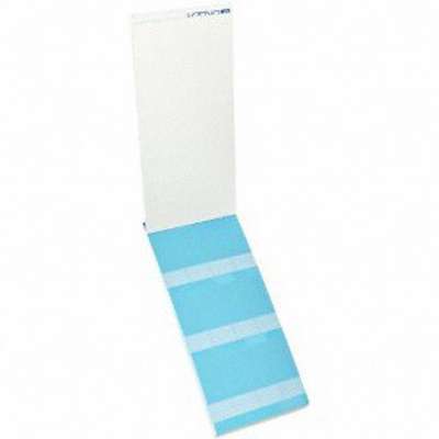 928710-3 Brady Wire Marker Book, Write-On, (Blank), White/Transparent ...