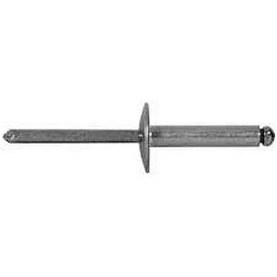 76541 Imperial Button Head Rivet 3/16" Diameter, Aluminum Body/Aluminum ...