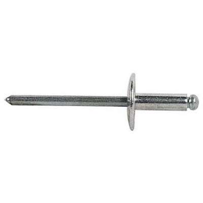 76549 Imperial Large Flange Rivet 3/16" Diameter, Steel Body/Steel ...