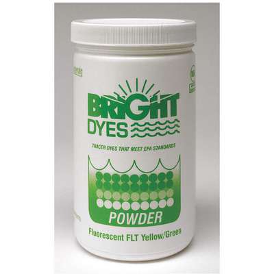 919399-1 Bright Dyes Dye Tracer Powder: Fluorescent Yellow/Green, 1 lb ...