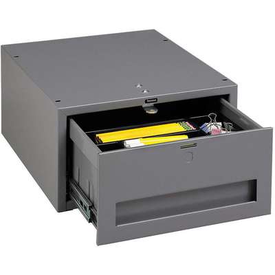 912655 Tennsco Stackable Drawer, Steel, 8-1/4" Height, 15" Width, 18 ...