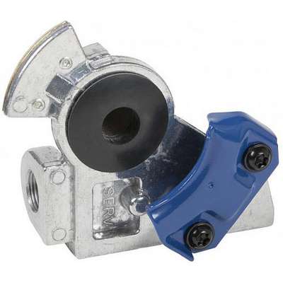 78897 Service Glad Hand, Rubber, Blue, Steel, Rubber, Aluminum Casting ...
