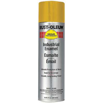 85341 Rust-Oleum Acrylic-Base Gloss Industrial Yellow Spray Paint ...