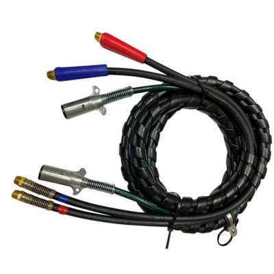 76689 SureFlex 3 in 1 ABS Air and Power Cord Assembly, 12 ft., Metal ...