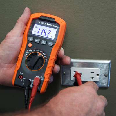 Klein Tools 69410 Right Angle Shrouded Plug to Probe Test Probe Leads ...