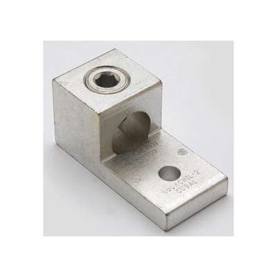 932330 Burndy Mechanical Connector, Lug, No. of Conductors 1, 600 kcmil ...