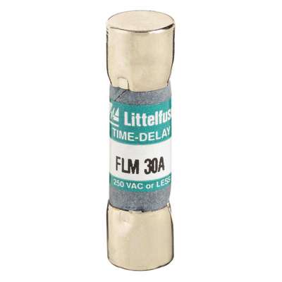 929127 Littelfuse Fuse: 30 A Amps, 250V AC, 10kA at 250V AC, 1-1/2 in L ...