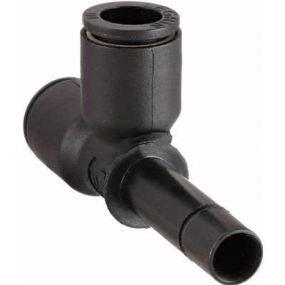 917206-6 Plug-In Run Tee: Nylon, Push-to-Connect x Tube Stem x Push-to ...