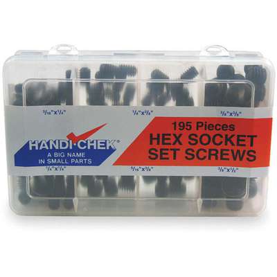 918787-8 Itw Bee Leitzke Internal Hex Socket Set Screw Assortment ...