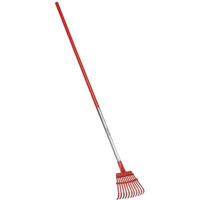 914534-7 Corona Shrub Rake: 8 in Lg of Tines, 11 Tines, Aluminum, 54 in ...