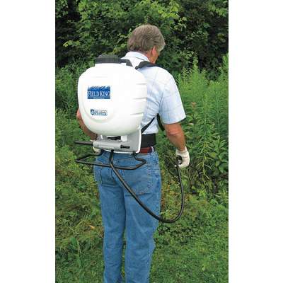 919336-5 Field King Backpack Sprayer, Polyethylene Tank Material, 4 gal ...