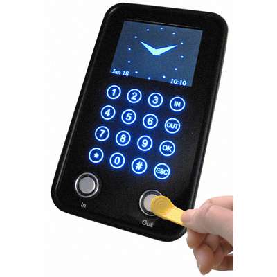 918058 Timepilot Surface, Wall-Mount Electronic Card Punch Touchscreen ...