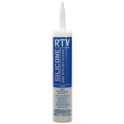 917918 White Lightning RTV Silicone Sealant: Interior/Exterior, Remains ...