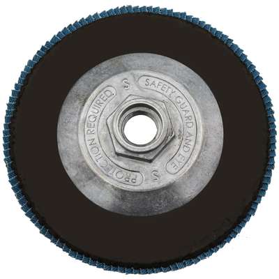77493 Shark Industries Ltd Flap Disc, 4-1/2", Type 29, Zirconia Alumina ...