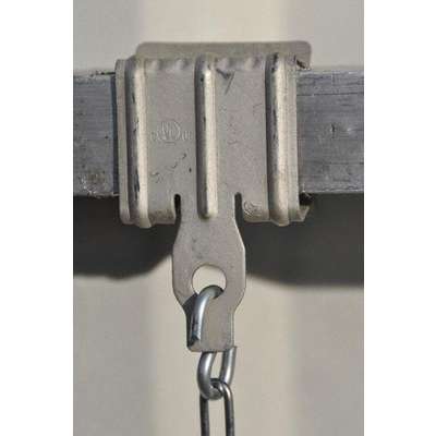 939375-8 Nvent Caddy Hammer-On Beam Clamp: Steel, 3/32 in to 9/64 in ...