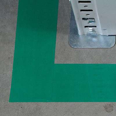 916960-4 Brady Floor Marking Tape: Gen Purpose, Solid, Green, 2 in x ...