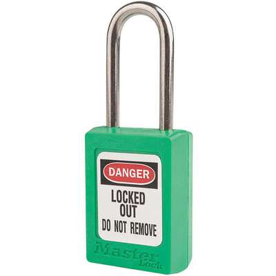 912266-8 Master Lock Green Lockout Padlock, Alike Key Type ...