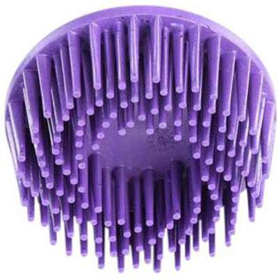 73618 3M Scotch-Brite Roloc Bristle Disc, 3", 36 Grit, Purple ...