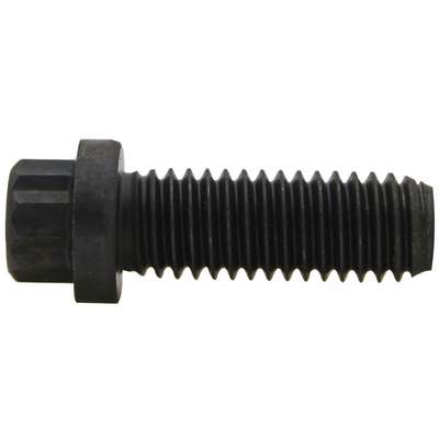 19095 12 Point Flange Bolt, M8-1.25 x 20 mm, Black Phosphate, Alloy ...