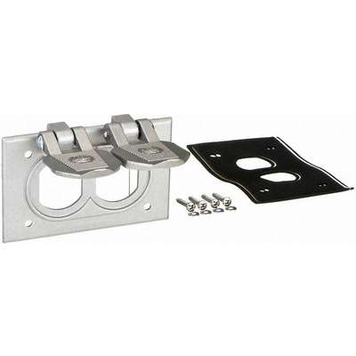 916237-5 Killark Weatherproof Cover, 4-41/64" Height, 2-57/64" Width ...