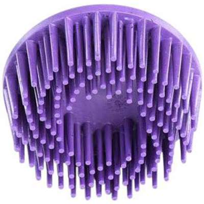 74387 3M Scotch-Brite Roloc Bristle Disc, 2", 36 Grit, Purple ...