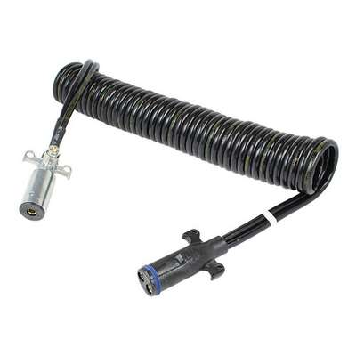 51200 Phillips 15 ft. Dual to Single Pole Liftgate Cord, Coiled, 2 AWG ...