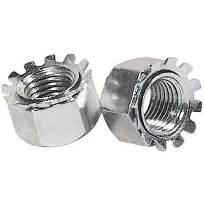 56106 Star Lock Nut, 1/4"-20, Zinc Plated, Low Carbon Steel, 100 PK ...