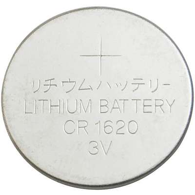 915239-2 1620, Coin Cell Battery, ANSI/IEC, Lithium, 3VDC, Diameter 0. ...
