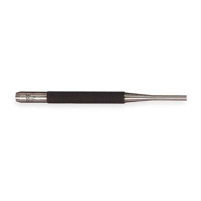 931613-9 Starrett Drive Pin Punch: 1/8 in Tip Size, 4 in Overall Lg ...